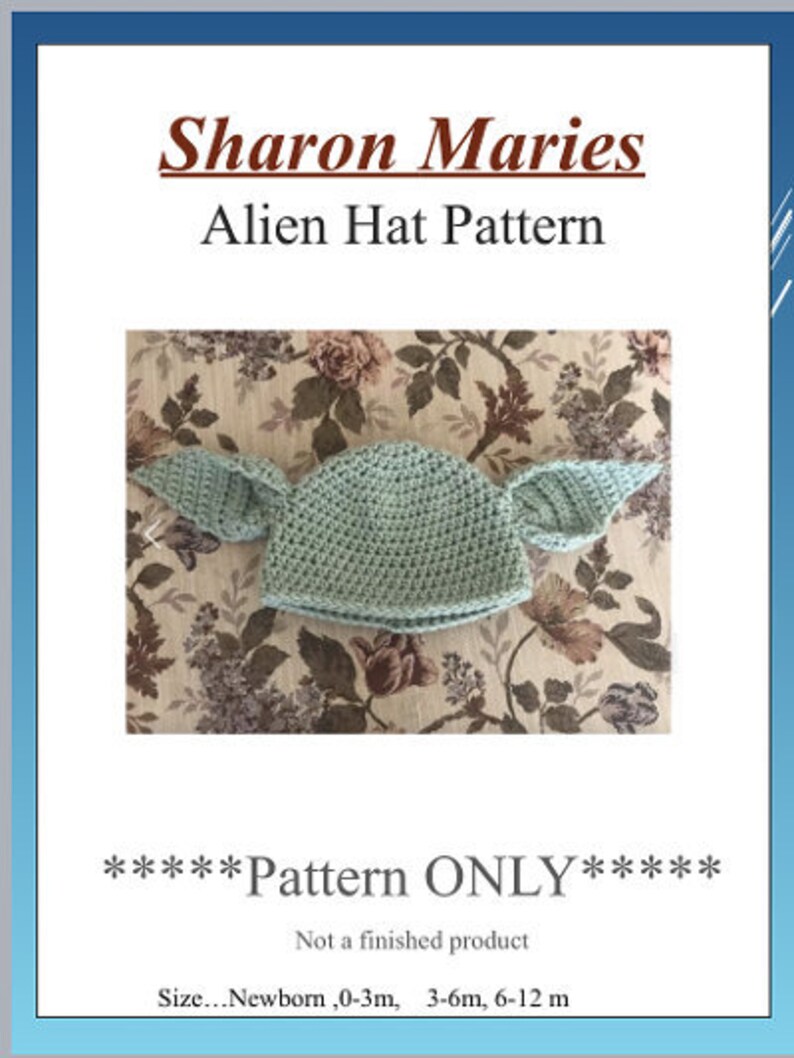 Baby Alien Hat Crochet Pattern - Etsy