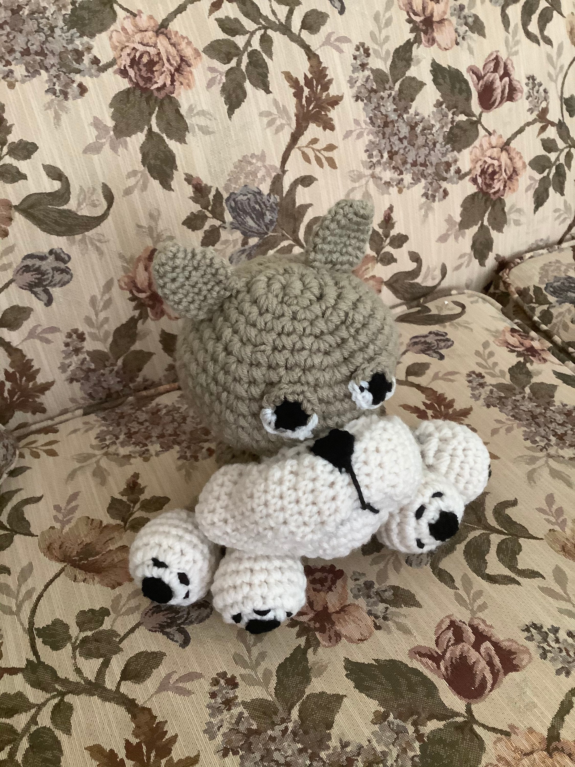 Crochet Bulldog Amigurumi Stuffed Animal - Etsy