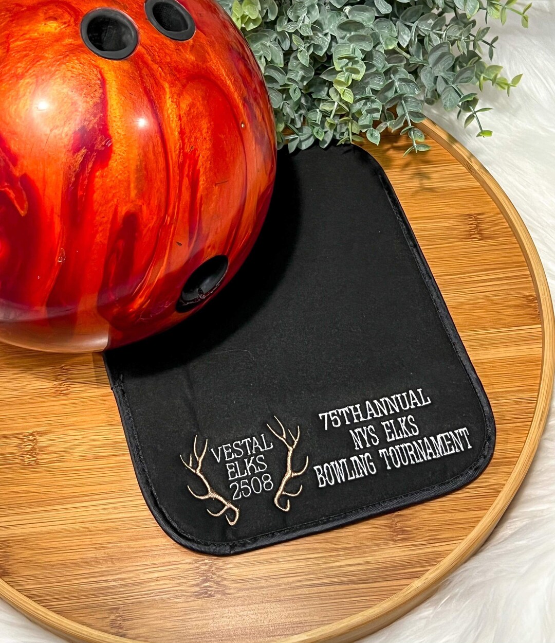 Bowling Ball Shammy, Custom Bowling Towel, Personalized Bowling Towel ...