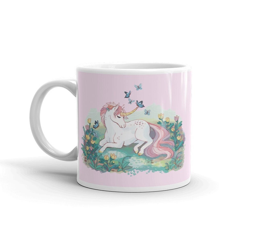 Personalised Small Childs Mug - 6oz Kids Cup With Unicorn Design ...