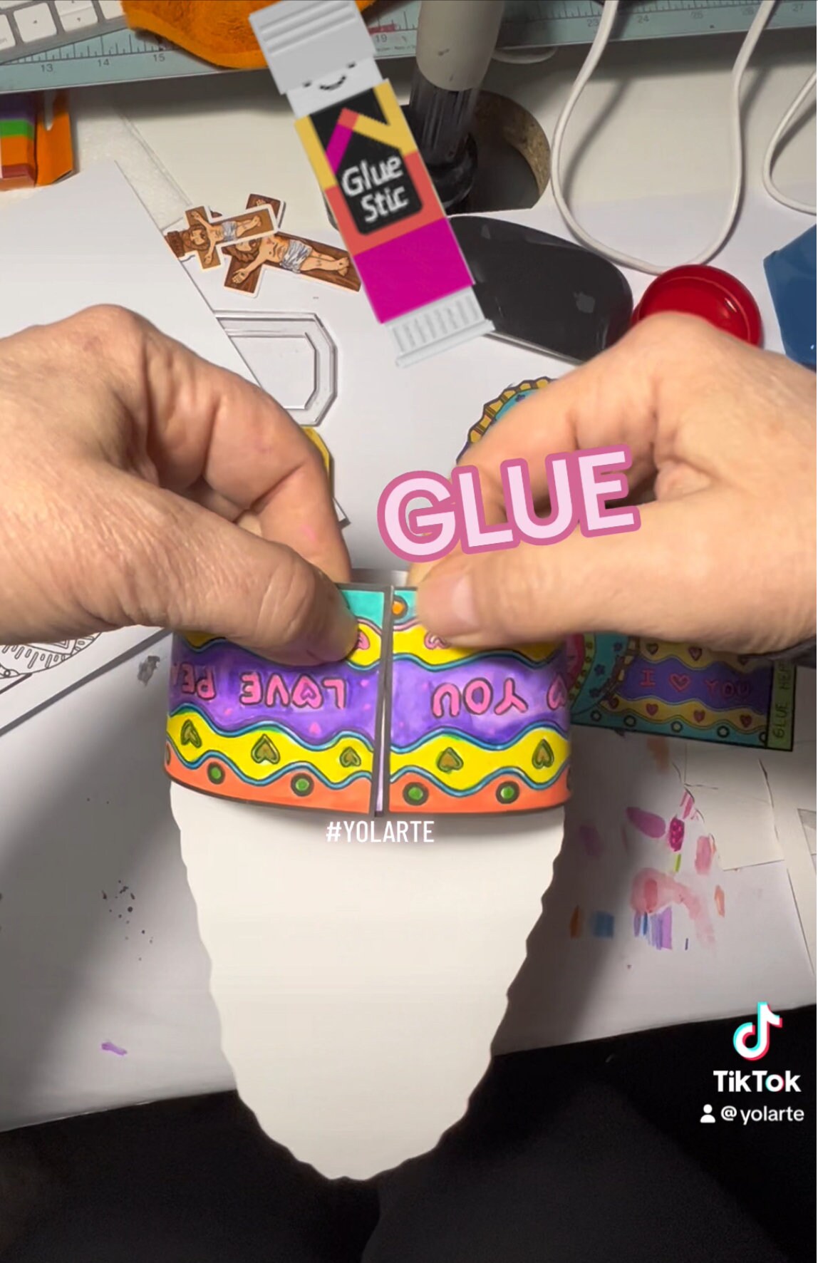 Virgencita Paper Cone Doll - Etsy