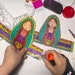 Virgencita Paper Cone Doll - Etsy