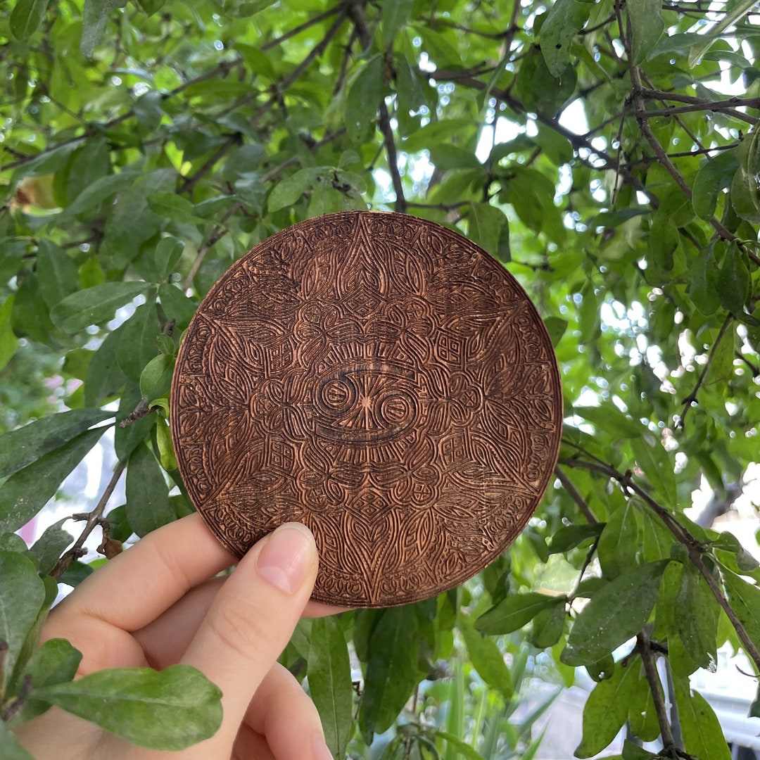 Wooden New Motif Aztec Calendar: Wood Engraving Coasters Digital File ...