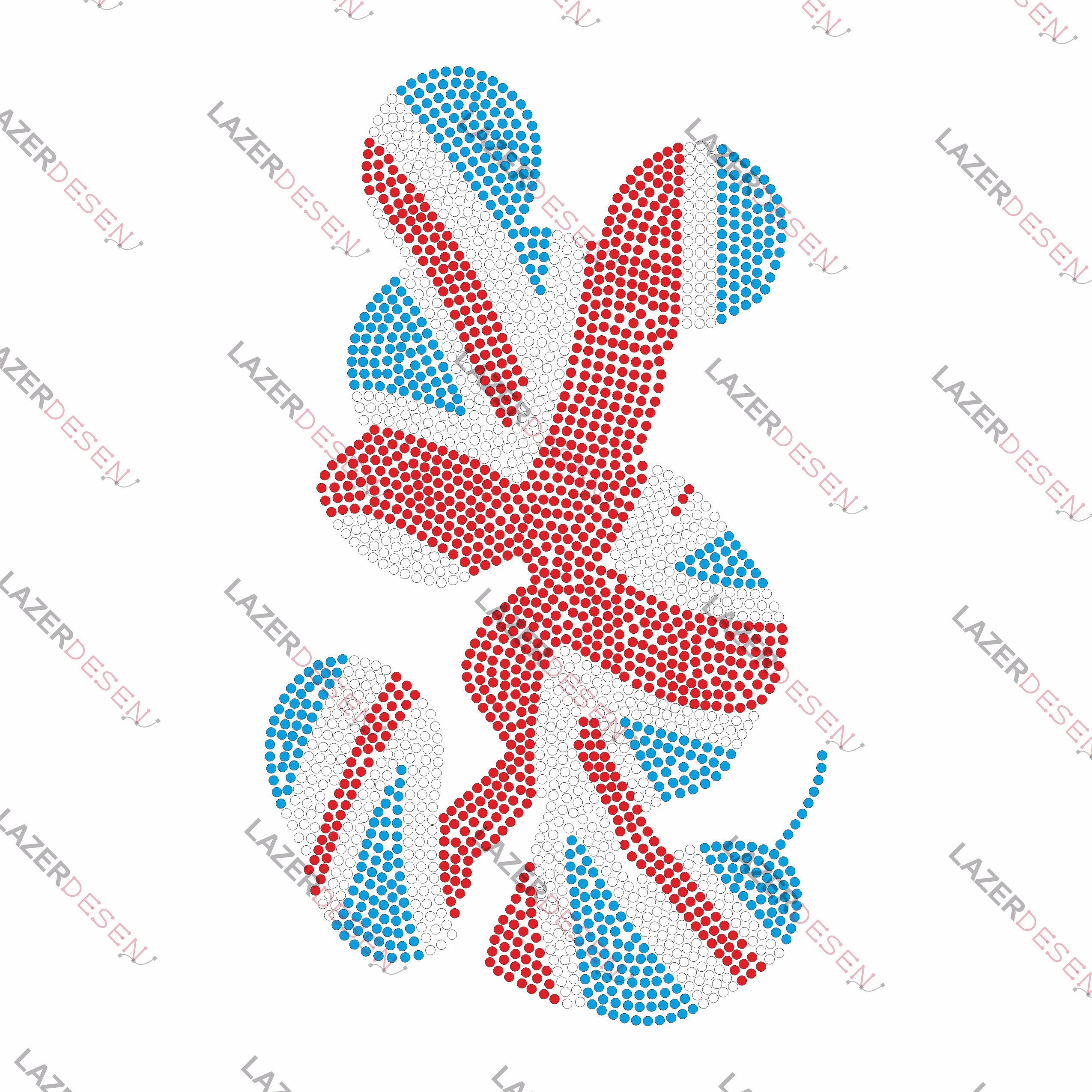 35 Mickey and Minnie Mouse Professional Rhinestone Templates - Cdr, Pdf ...