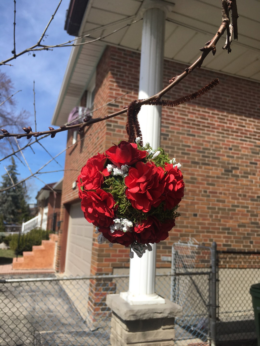Custom Hand Crafted Decor. Hand Them or Use as Table Decor. Flower in ...