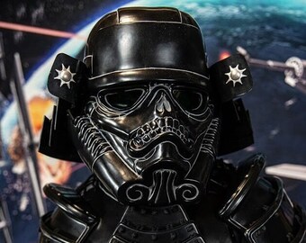 Samurai Daimyo Helmet Cosplay Mask - Etsy