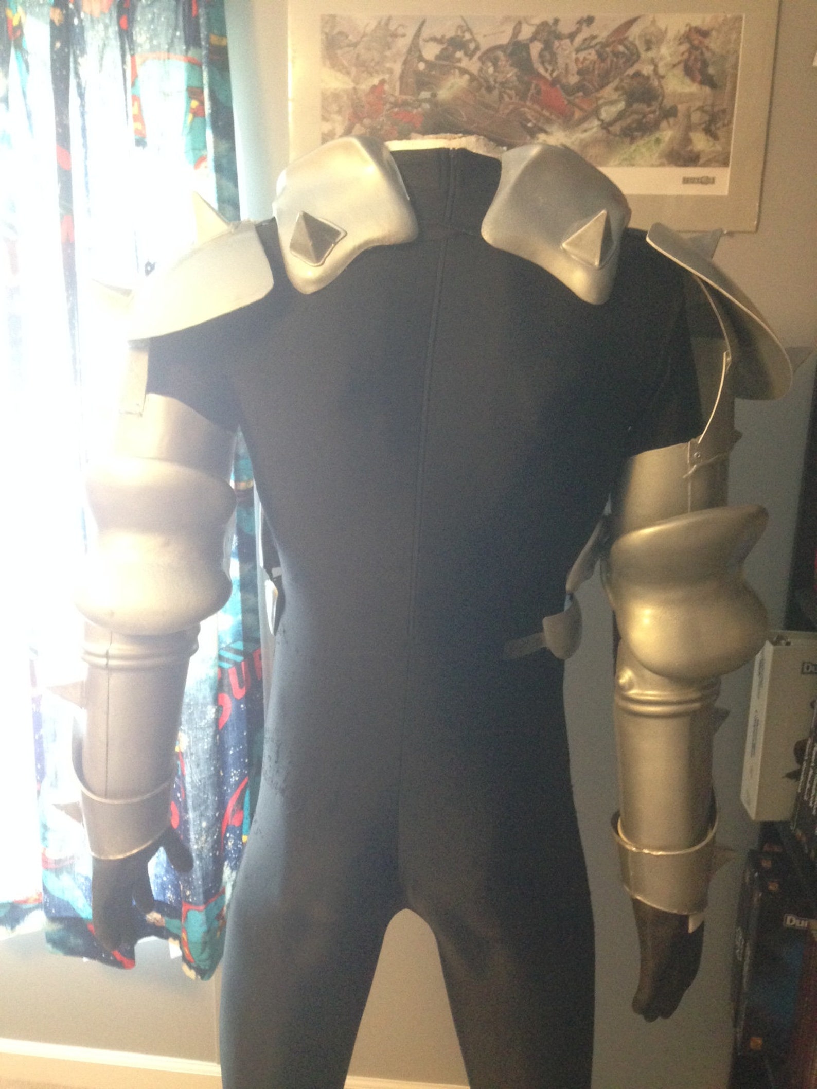 Kiss Gene Simmons Destroyer Armor Kit, Fan Made Black ABS Plastic ...
