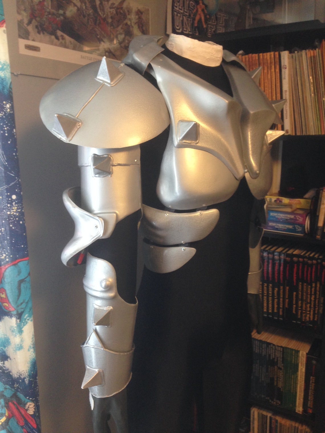 Kiss Gene Simmons Destroyer Armor Kit, Fan Made Black ABS Plastic ...