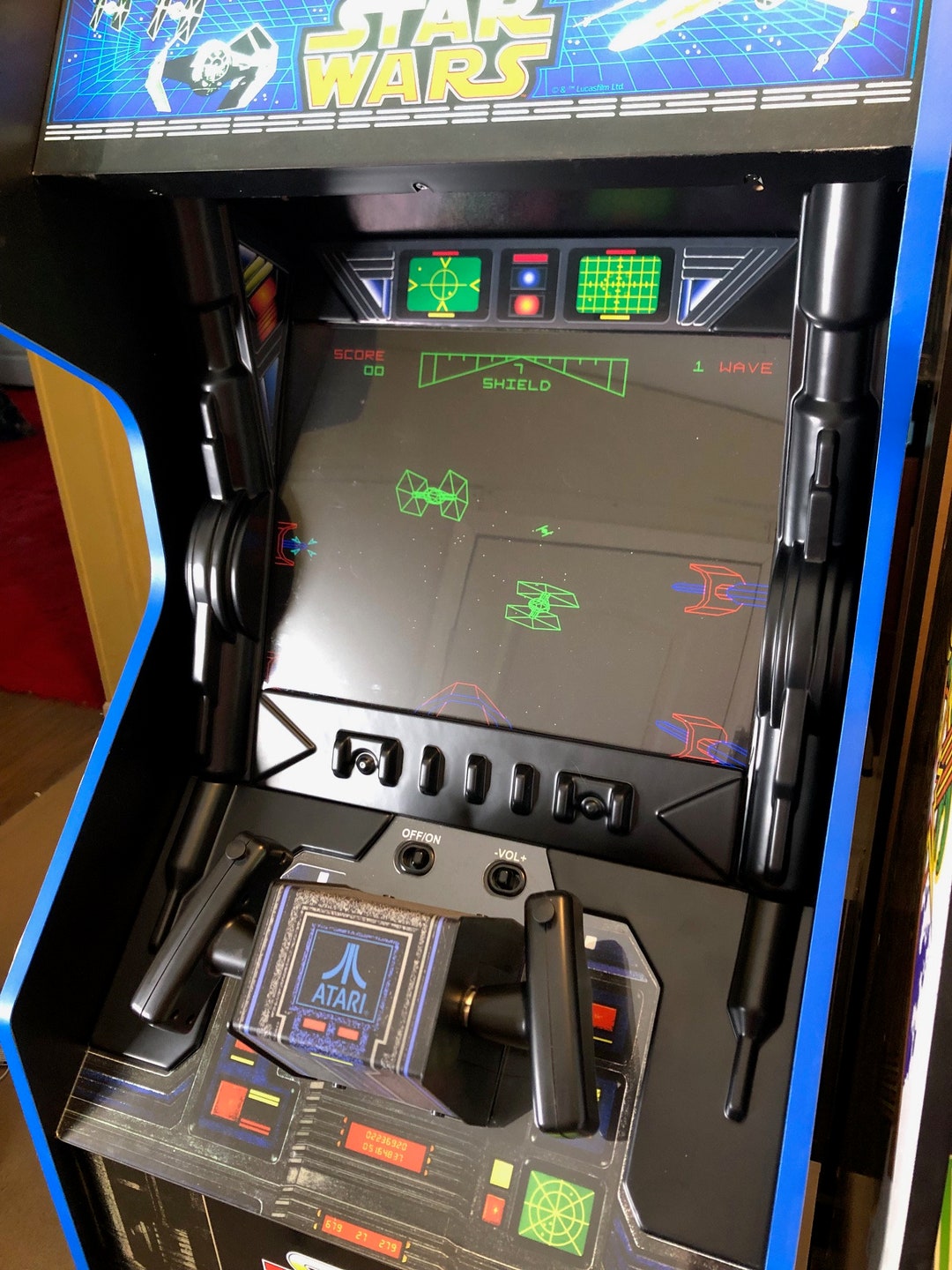 Arcade1up Star Wars Side Bezel Parts. 6pc Vacuum Formed. Trimmed With ...