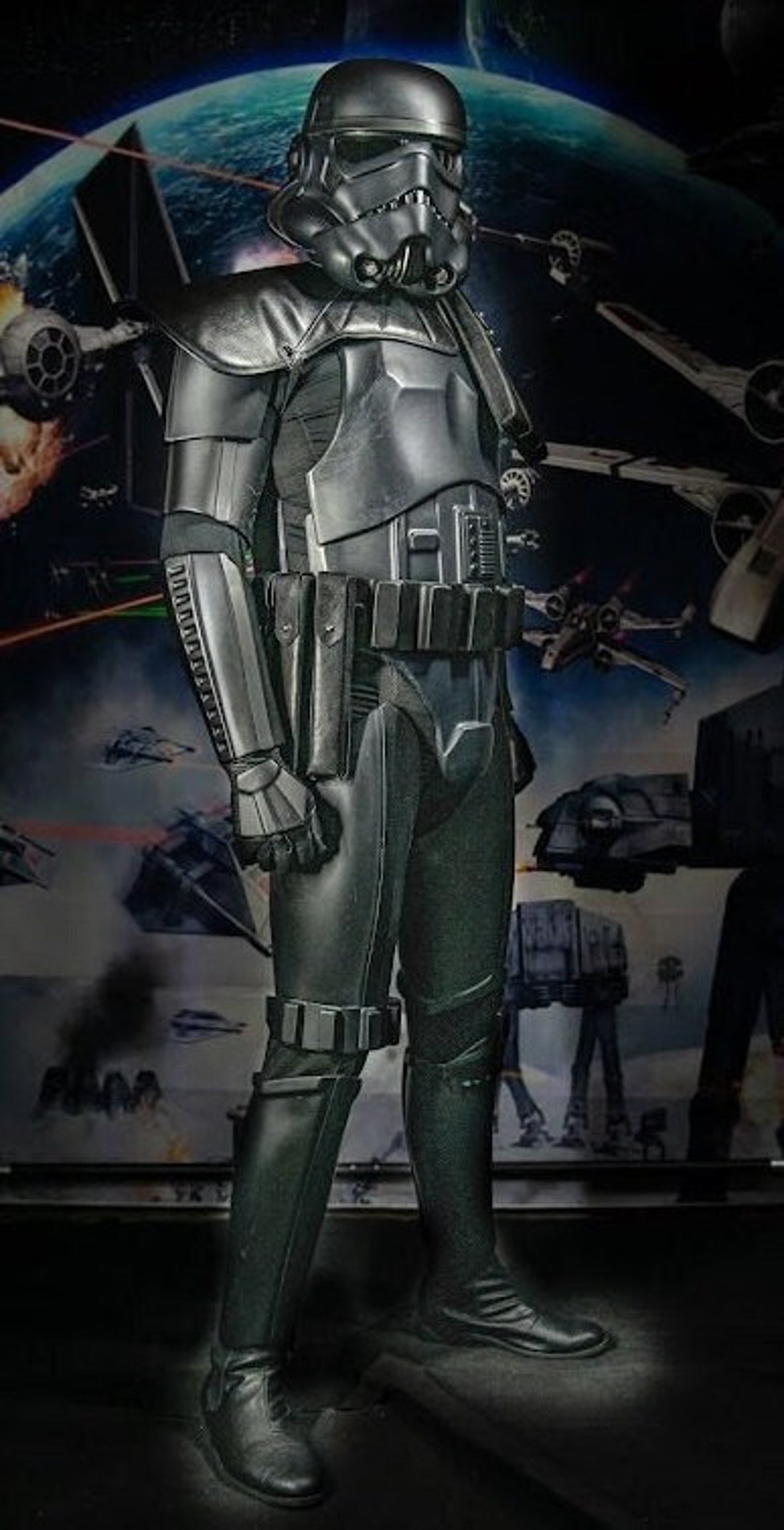 Star Wars Shadow Stormtrooper Armor Black ABS 100% Screen - Etsy