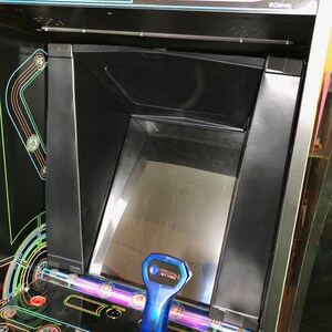 Arcade1up Tron Bezel Parts. 3pc Vacuum Formed. Trimmed With Stickers ...