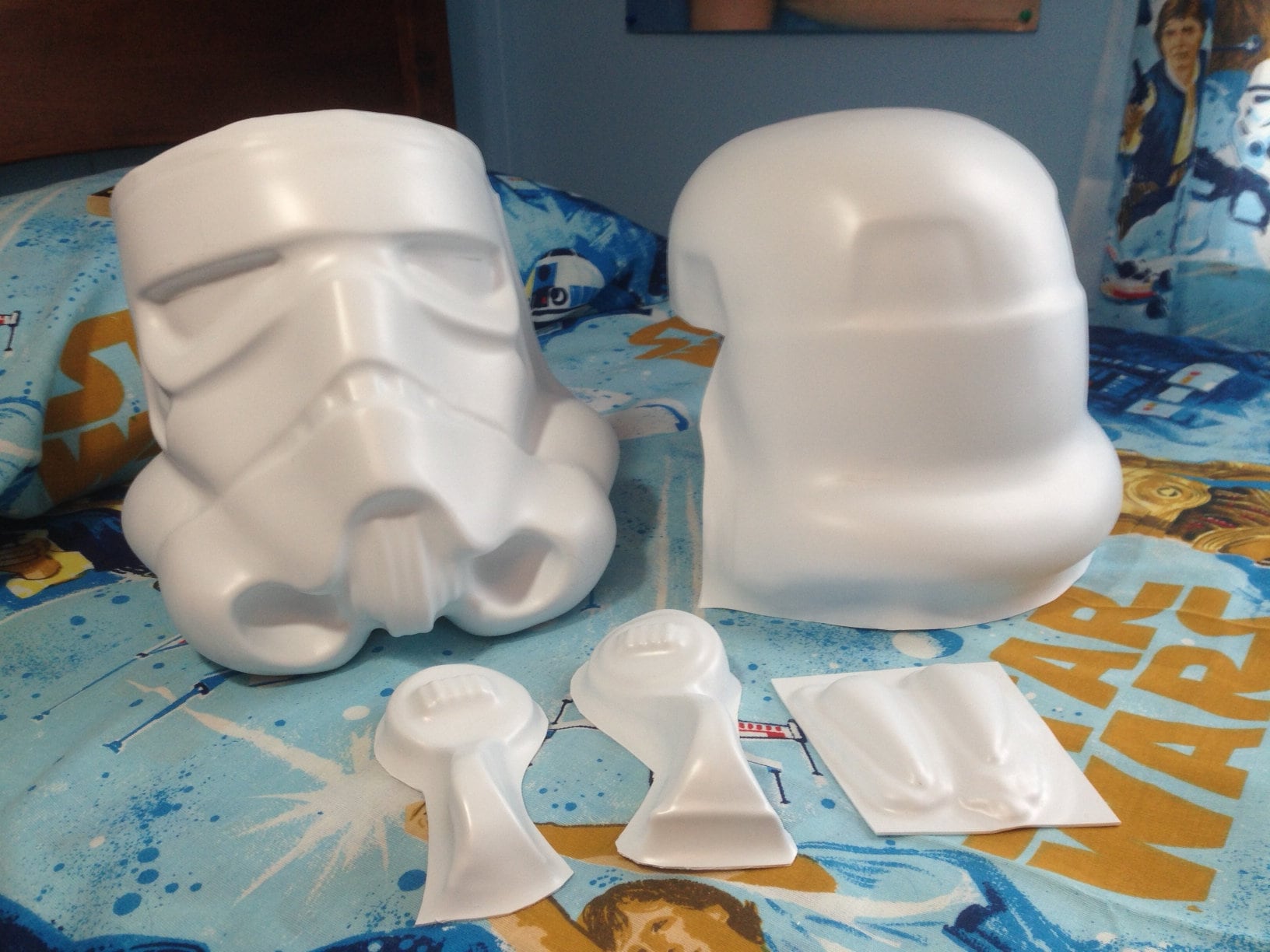 Star Wars Return of the Jedi Helmet Kit Glossy ABS UV Stable Full Kit ...