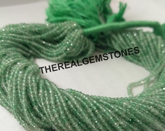 2-3mm Natural Micro Faceted Green Strawberry Quartz Gemstone - Etsy