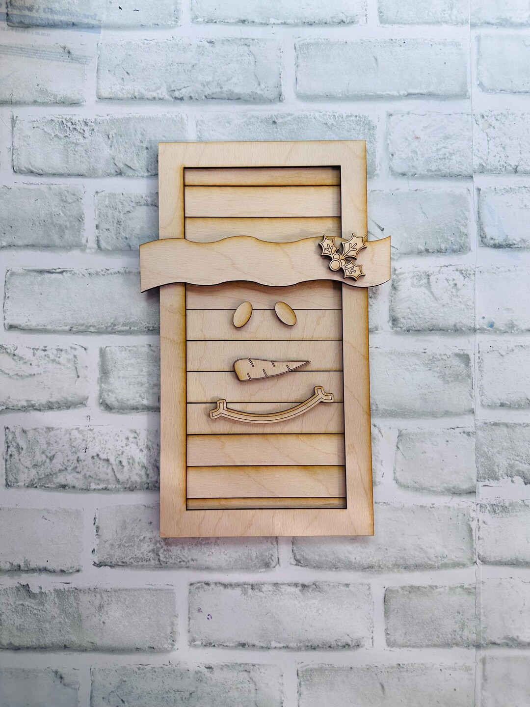 DIY Snowman Shutters - Etsy