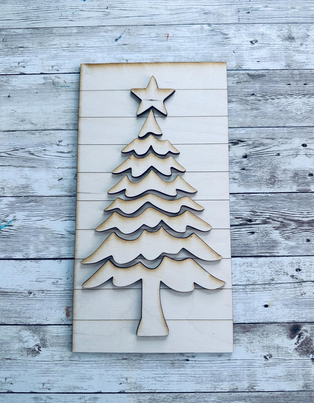 DIY Christmas Tree Sign - Etsy