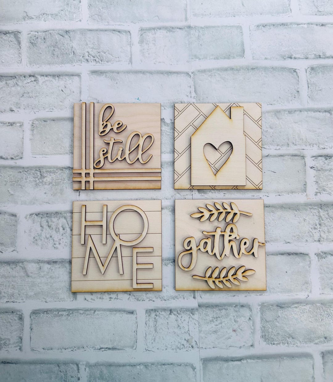 DIY Farmhouse Tier Tray Sign Kit, DIY Tier Tray Decor, DIY Sign ...