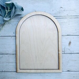 Layered Arched Frame, DIY Wooden Frame - Etsy
