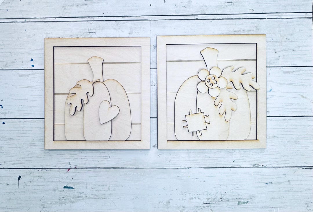 DIY Fall Pumpkin Wooden Sign - Etsy