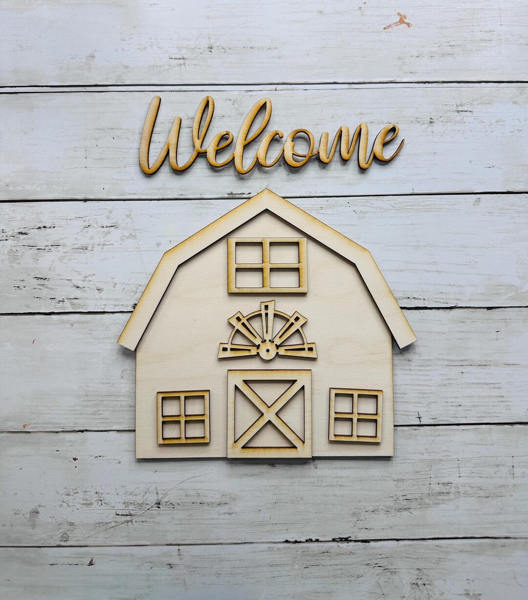DIY Barn Craft Kit - Etsy