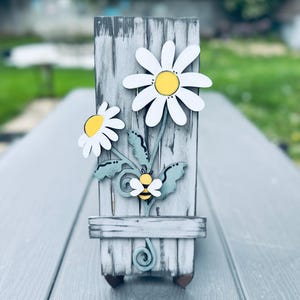 DIY Daisy With Bumblebee Sign, DIY Flower Sign, Spring Craft - Etsy