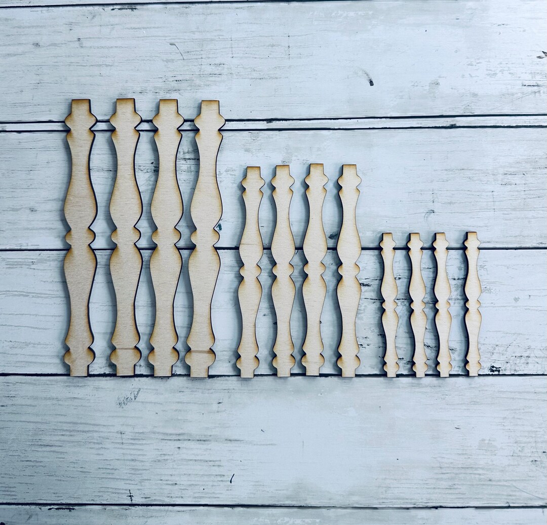 Spindle Cutout Shapes - Etsy