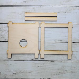 DIY Interchangeable Leaning Ladder Sign Frame - Etsy