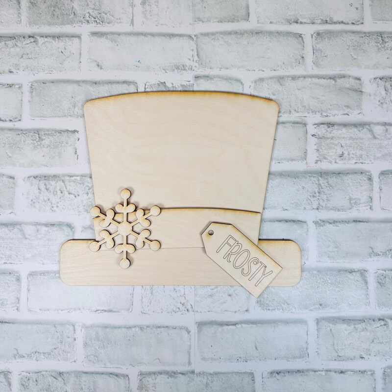 Snowman Top Hat - Etsy