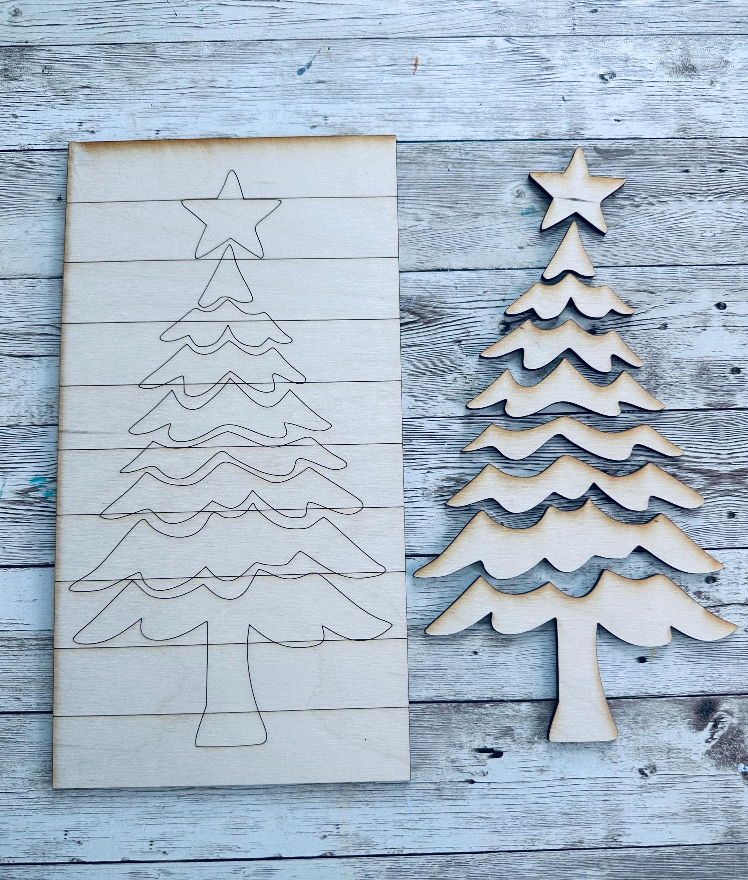 DIY Christmas Tree Sign - Etsy