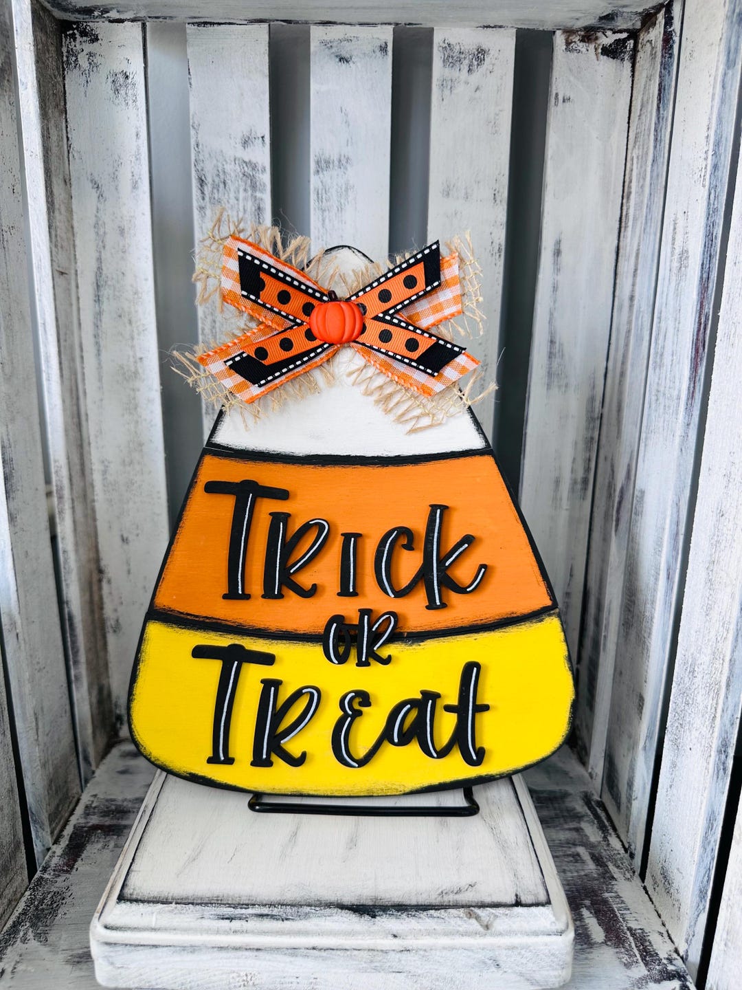 DIY Candy Corn Craft Kit - Etsy