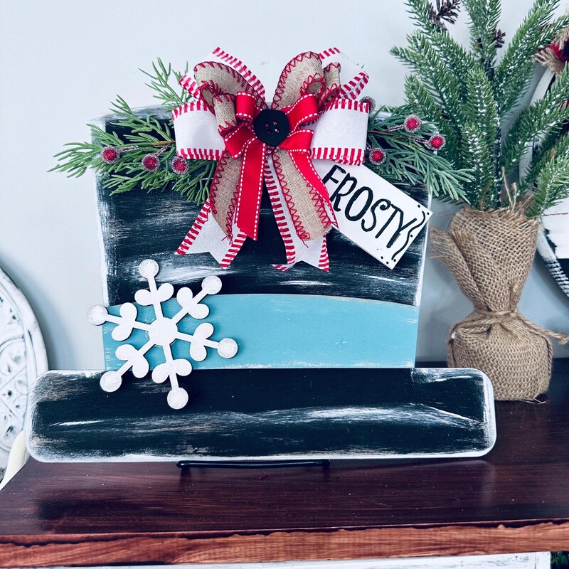 Snowman Top Hat - Etsy