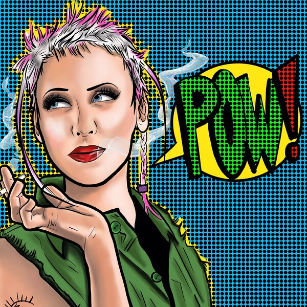 Tank Girl Sticker - Etsy