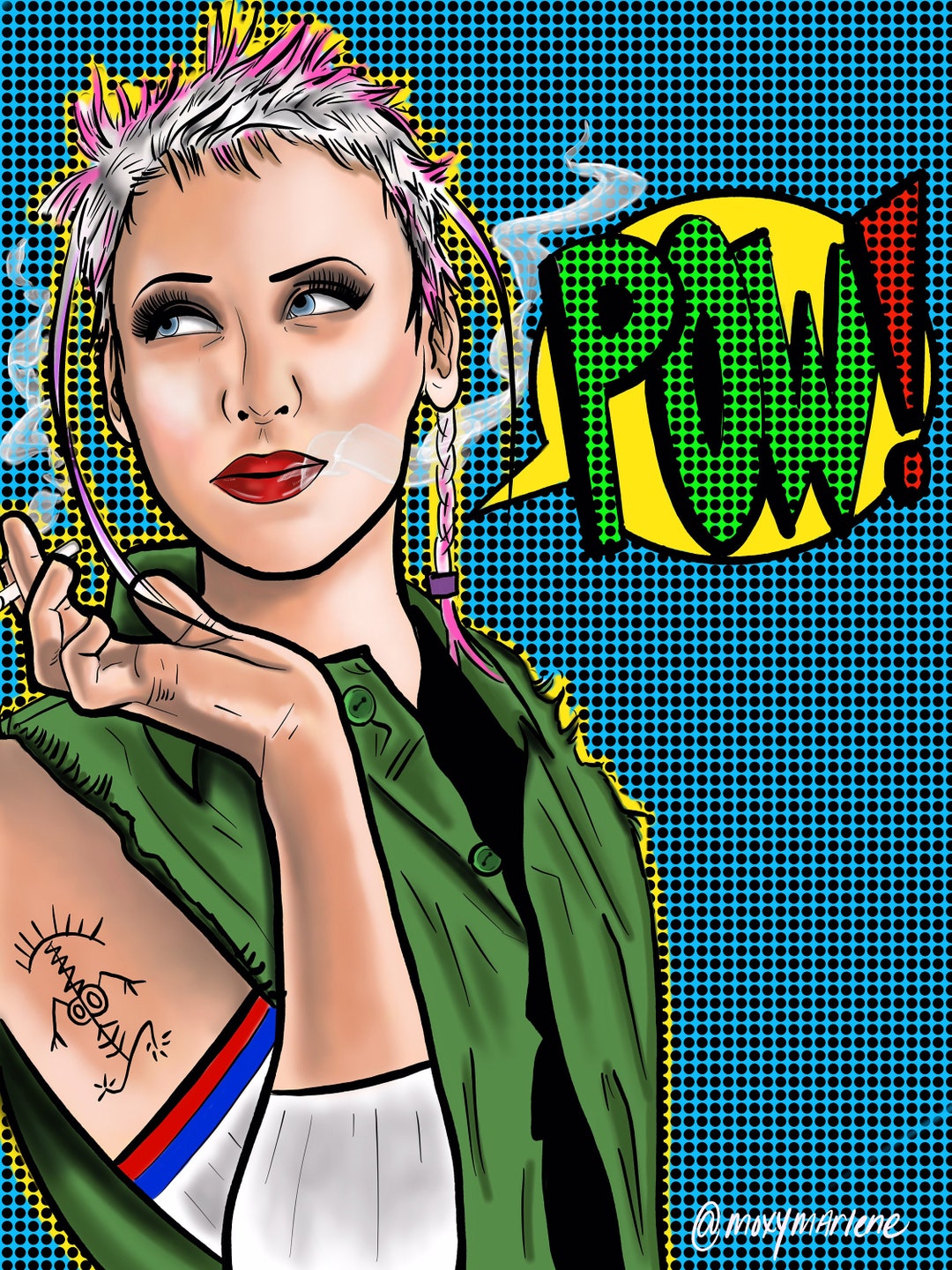 Tank Girl [print or Sticker] - Etsy