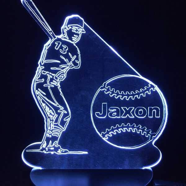 Baseball Light - Etsy
