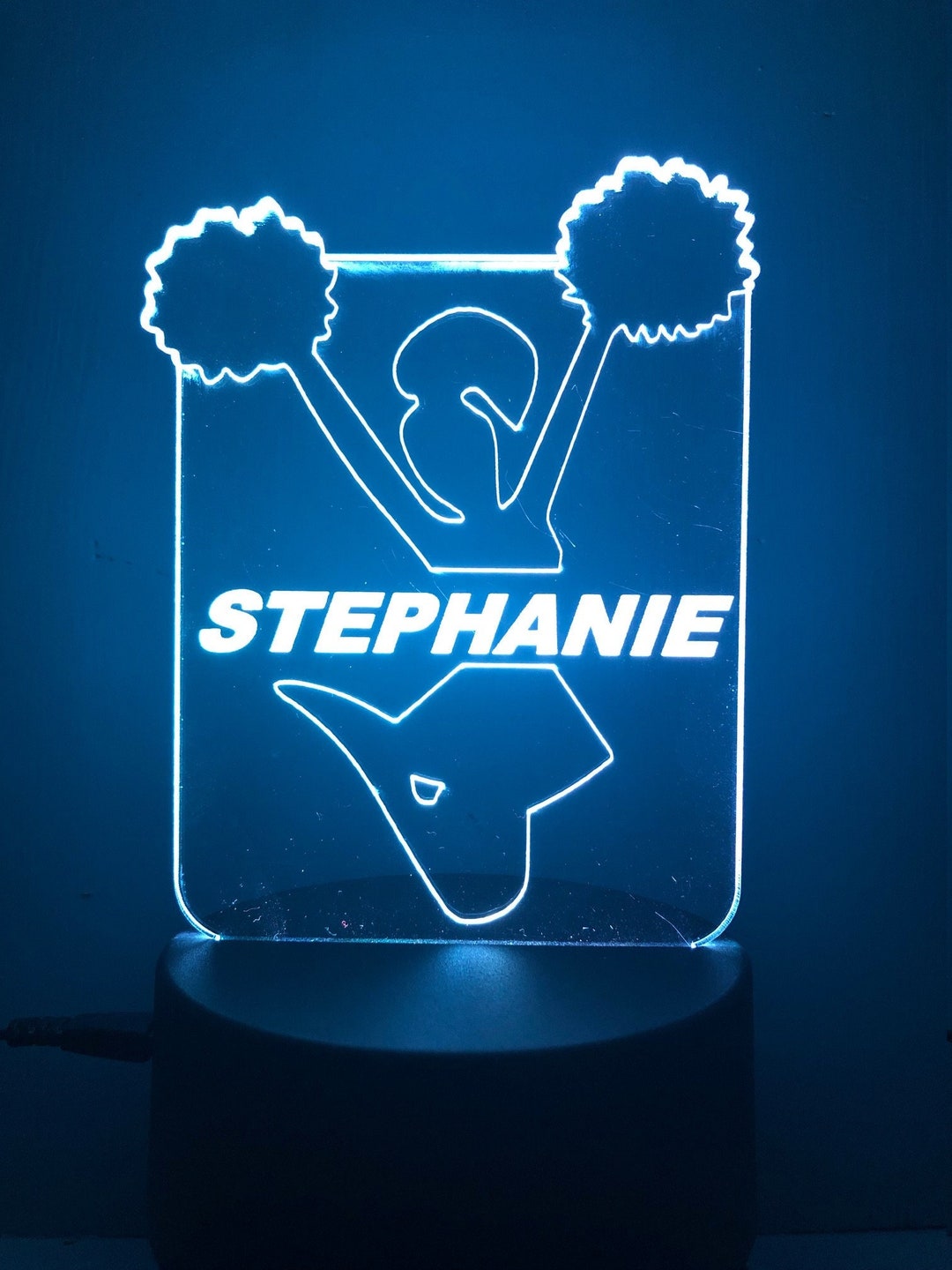 Cheerleading LED Light, Night Light, Personalized Gift -led ...