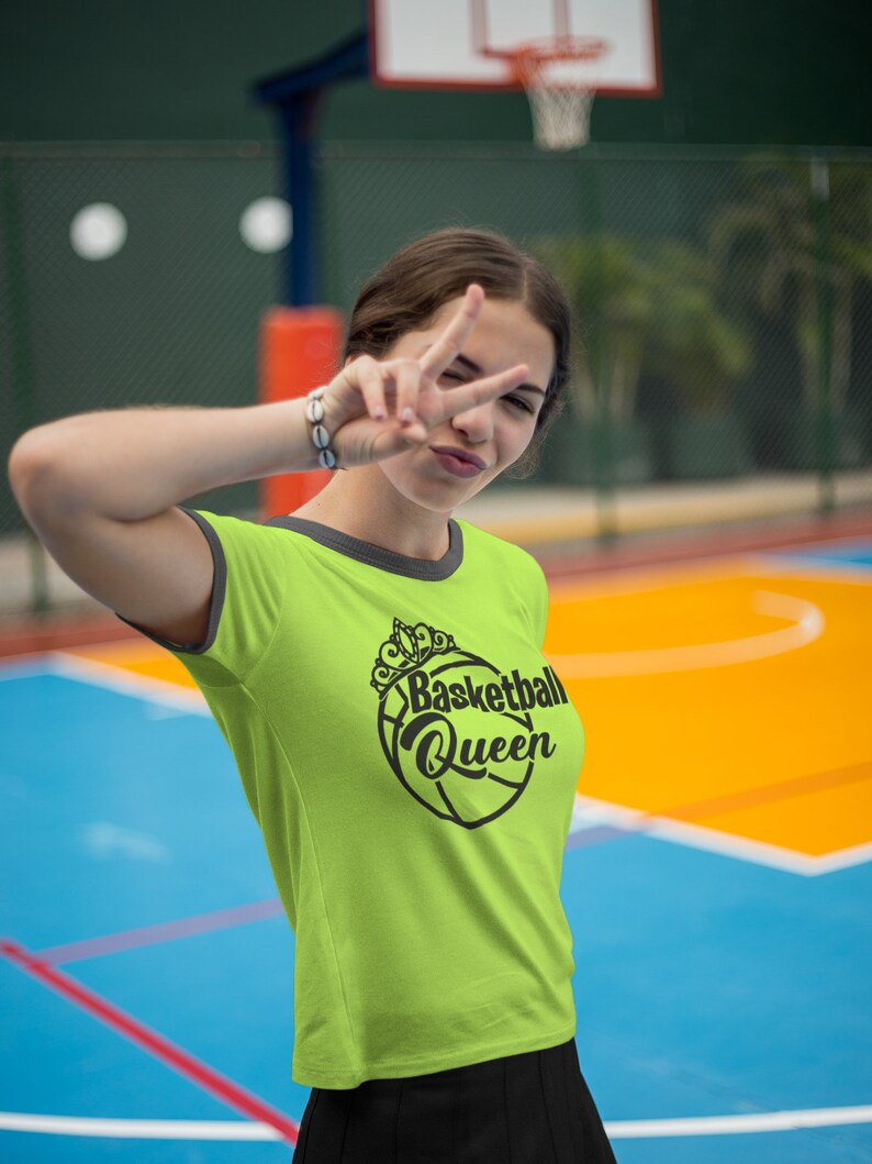 Basketball Queen SVG, Cricut Silhouette Cut Files - Etsy