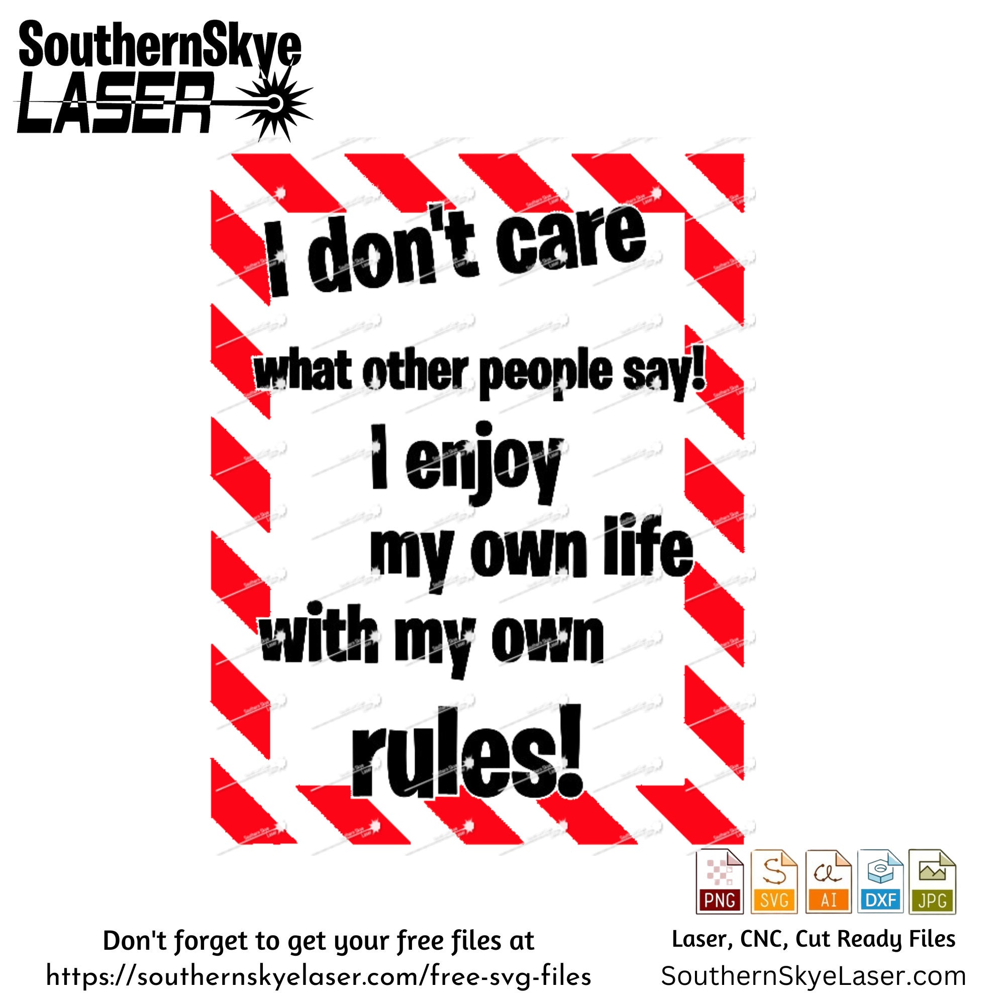 Life With My Own Rules Svg Png Ai Dxf Jpg File. Great for - Etsy