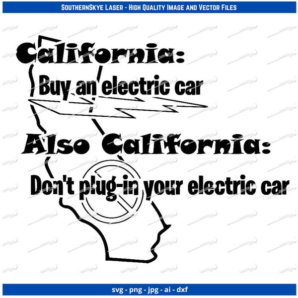 Electric Car Svg - Etsy