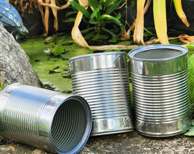 Recycled Steel Cans (5 Pack)- Every Order Plants A Tree! - Etsy