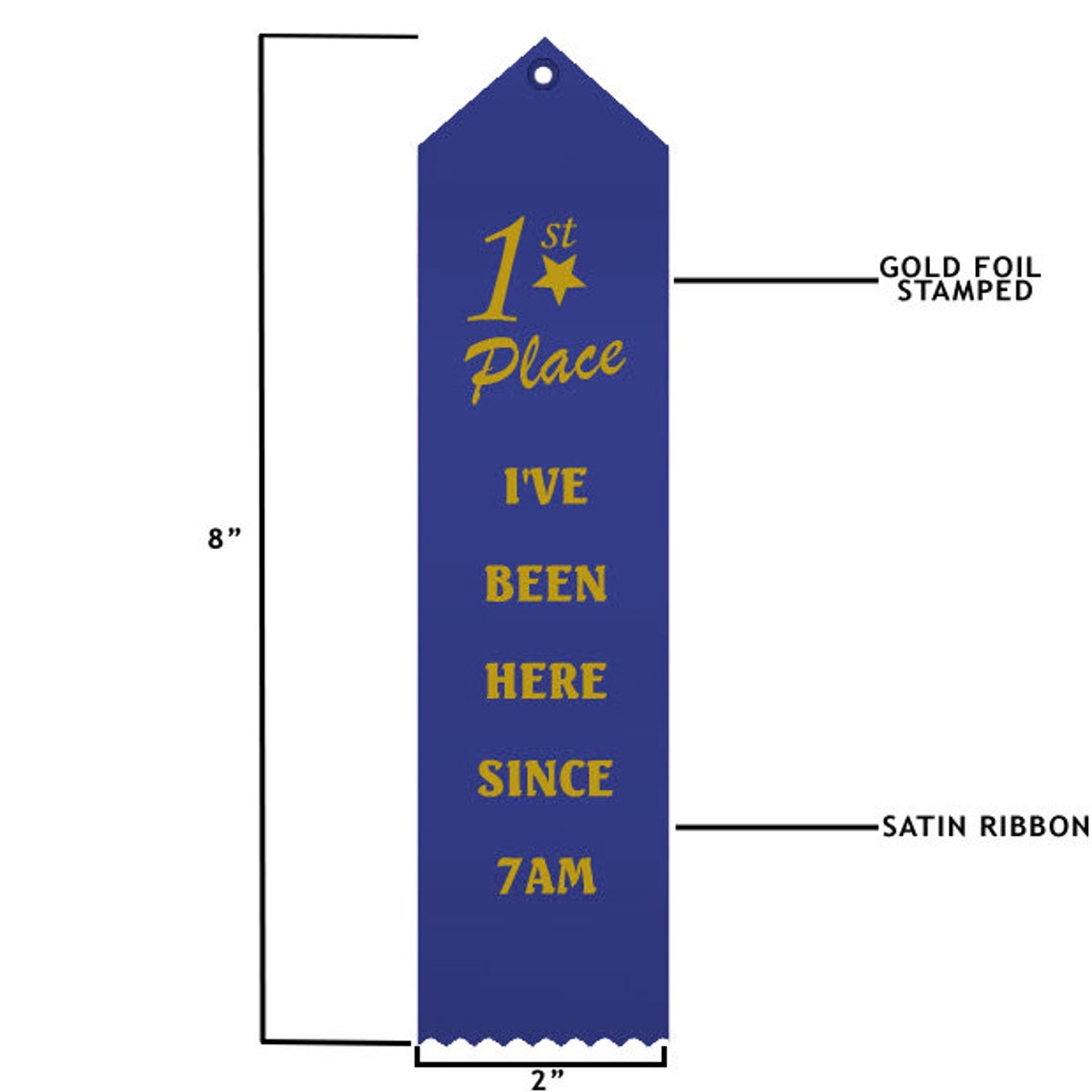 The Eager Beaver Award Ribbon - Etsy