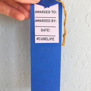 The Eager Beaver Award Ribbon - Etsy