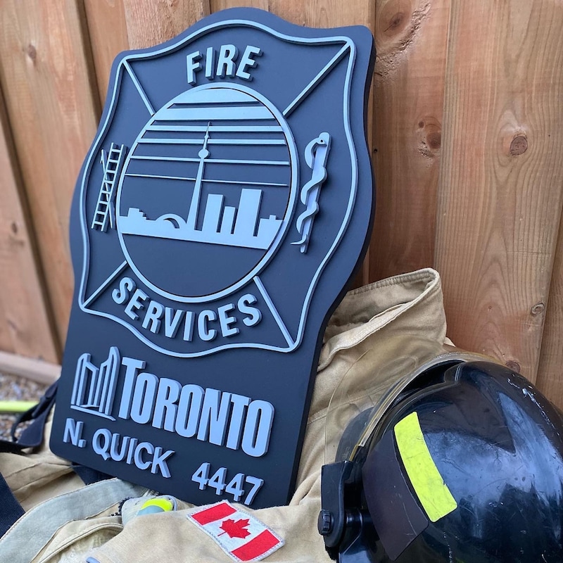 Firefighter Sign - Etsy