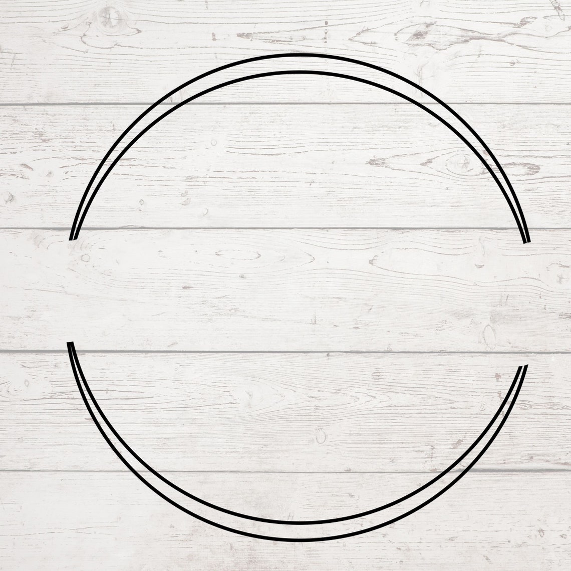 SVG Circle Border Package, Digital SVG Circle Frame, Circle Monogram ...