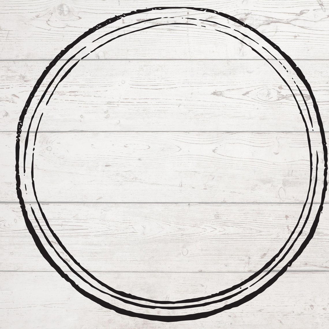 SVG Circle Border Package, Digital SVG Circle Frame, Circle Monogram ...