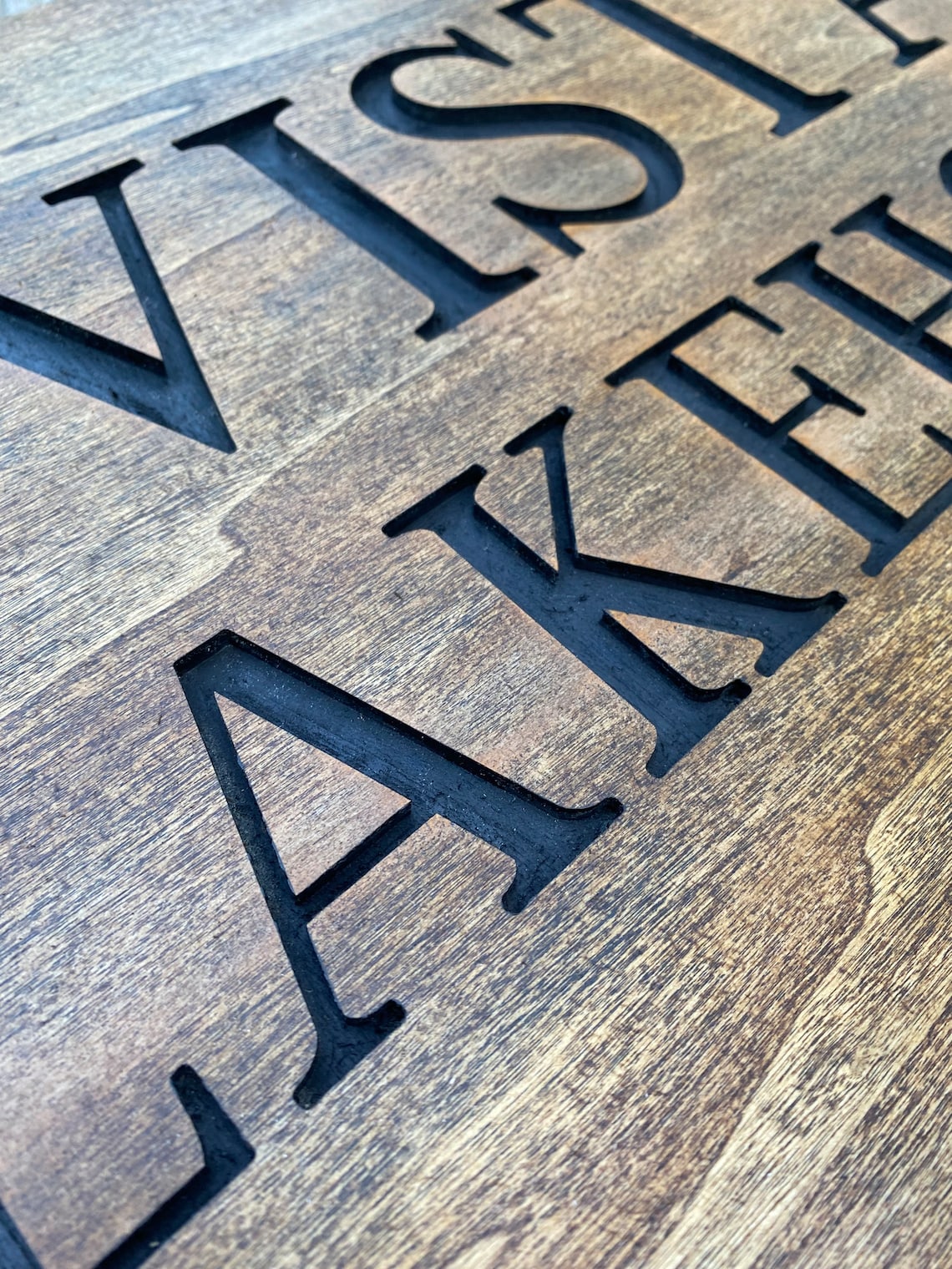 House or Cottage Sign Engraved Cottage Sign Custom Name - Etsy