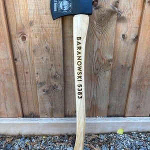 Custom Firefighter Axe, First Responder Gift, Custom Fire Axe, First ...