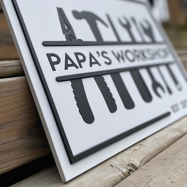 Workshop Sign - Etsy