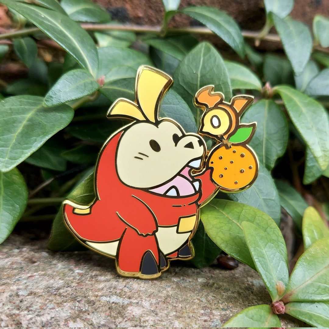 Fuecoco Hard Enamel Pin - Etsy