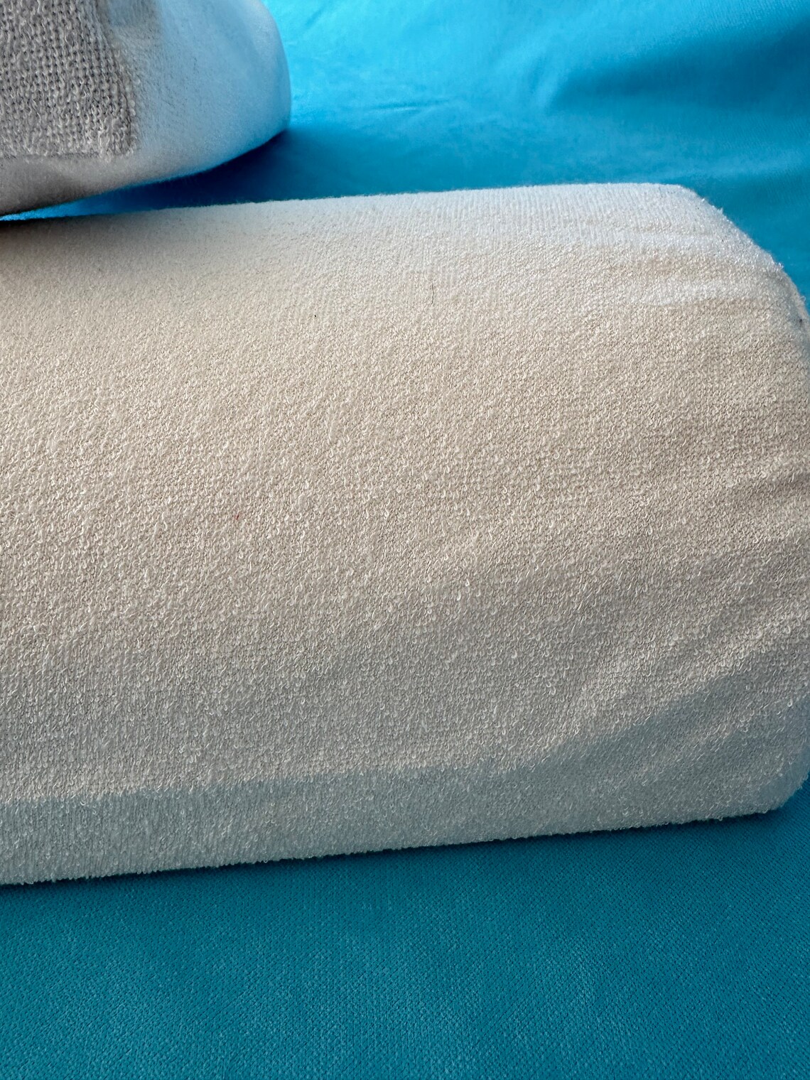 Water Proof Fabric Half Moon Pillow Cover Custom Made Half Moon Bolster ...