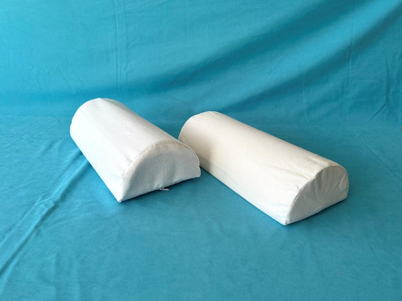 Water Proof Fabric Half Moon Pillow Cover Custom Made Half Moon Bolster ...