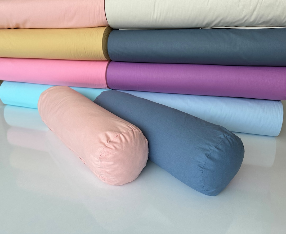 Bolster Pillow Cover, Cotton Pillow Cover, Colorful Pillow Cover ...